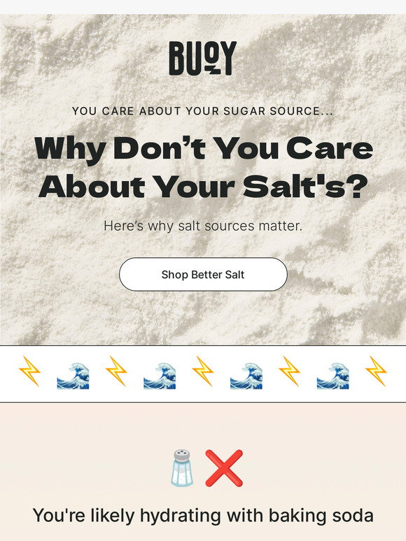 Buoy: THIS salt is the new standard for hydration 🏆 | Milled