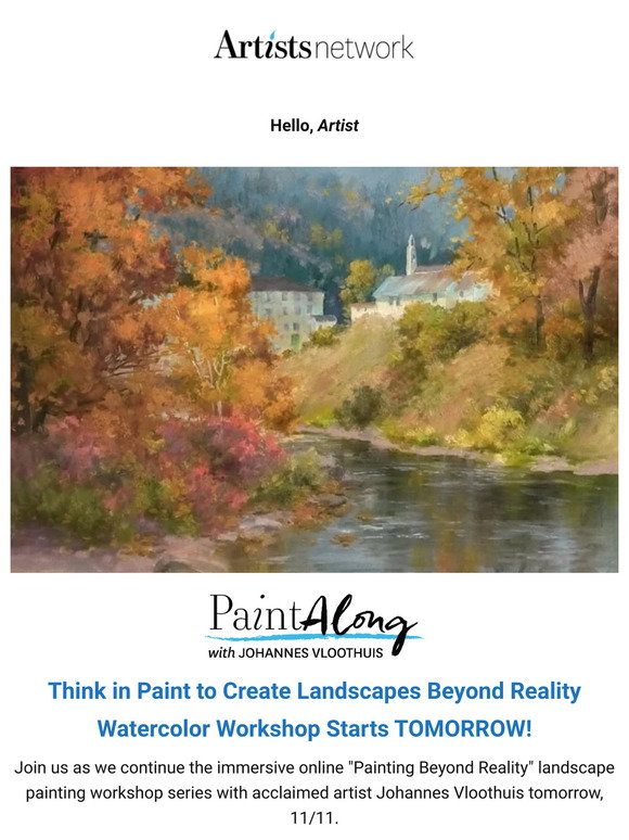 Artists Network: Move Beyond Realism in Landscape Painting | Milled