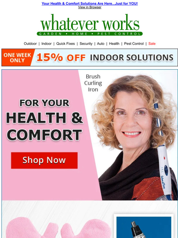 whatever works: The Whatever Works Collection of Health & Comfort ...