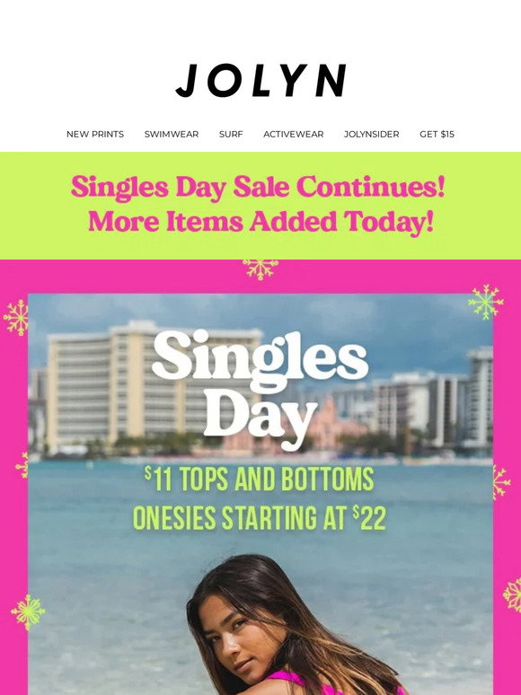 JOLYN: Singles Day SALE - More Items Added👀 | Milled