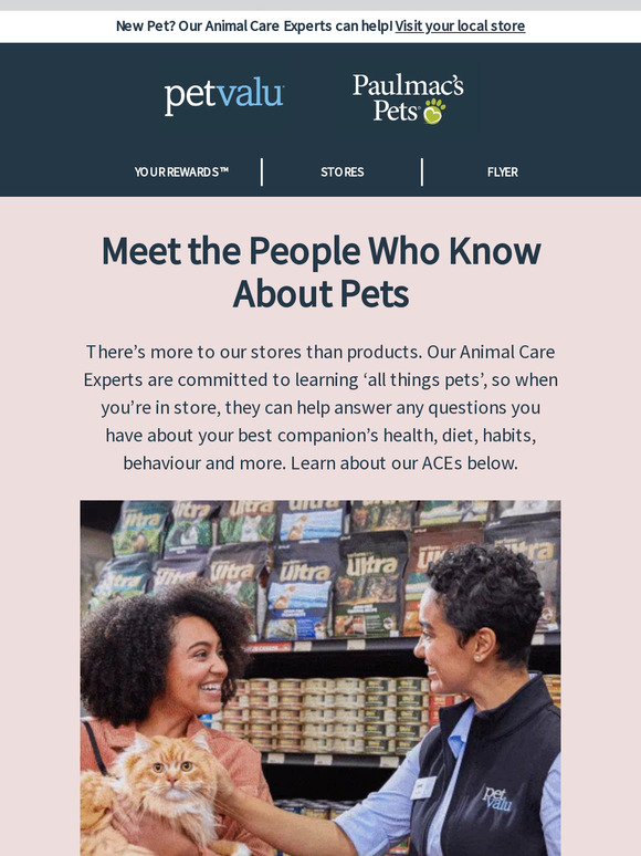 Pet Valu: Meet our Animal Care Experts and find out how they can help ...