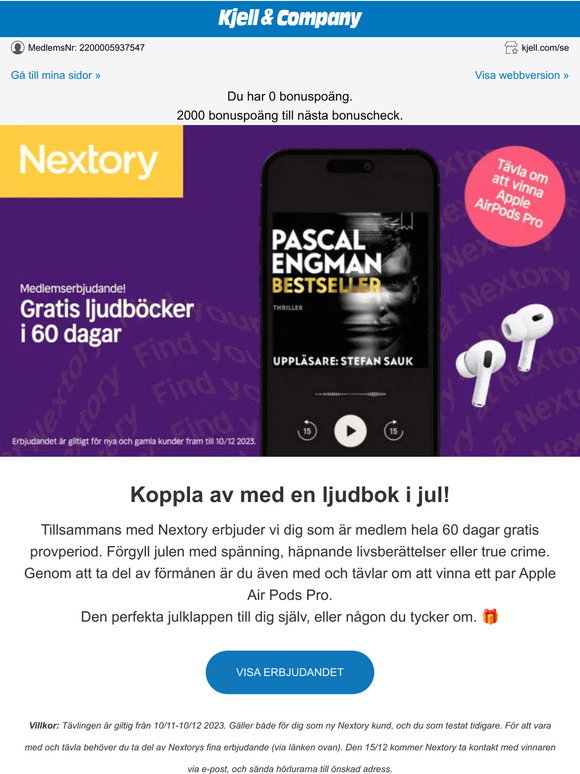 Kjell & Company: Den perfekta julklappen till dig själv, eller någon du ...