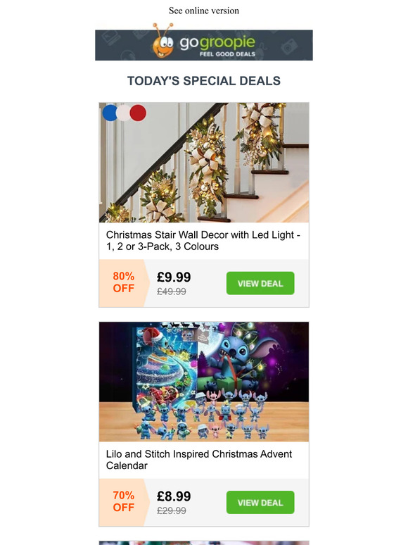 Go Groopie: 🎁🎄 Our Christmas shop is now OPEN! | Milled