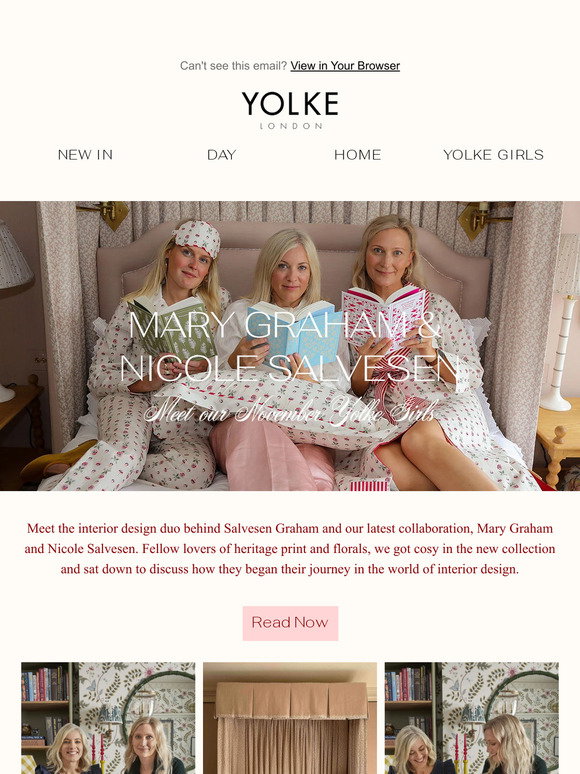 Yolke: Meet Mary & Nicole, the founders of Salvesen Graham | Milled
