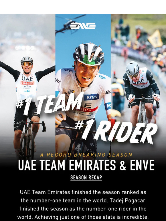 ENVE Composites: ENVE and The Number-One Team and Rider in The World ...