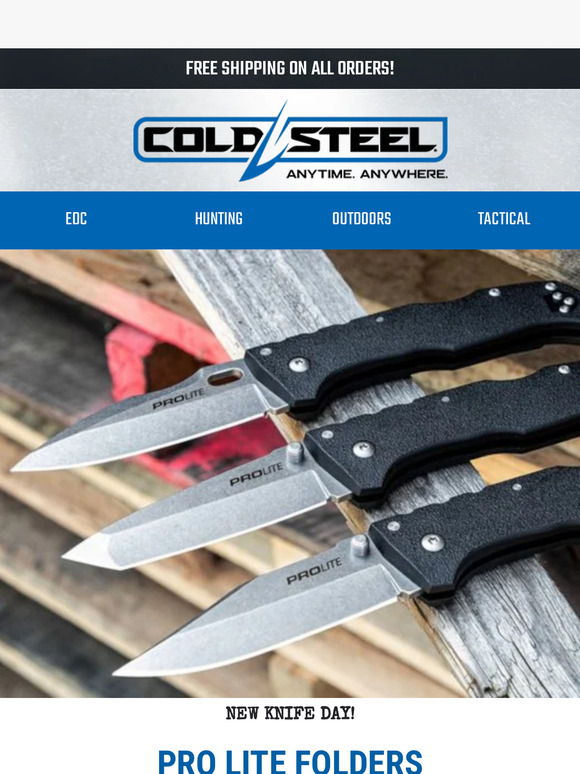 Cold Steel: Pro Lite folders | Heavy duty and affordable! | Milled