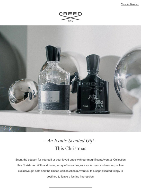 Creed Global: Discover The Complete Aventus Collection This Christmas ...