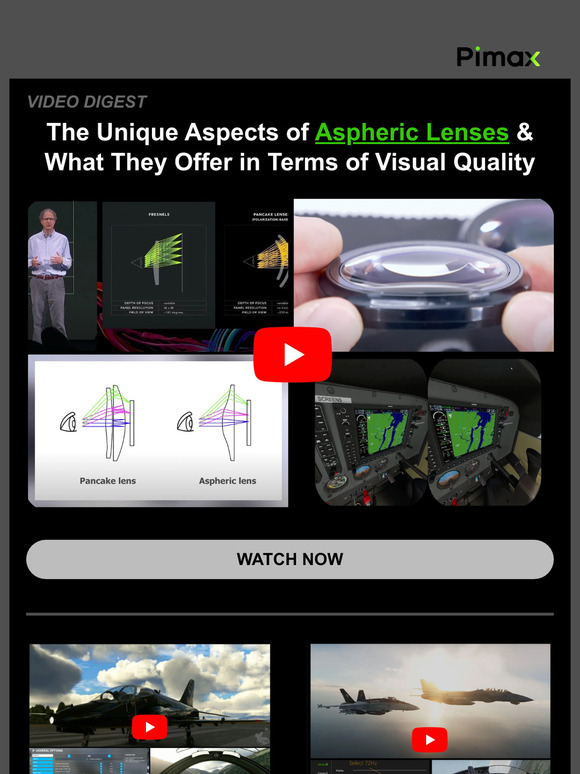 Pimax: Best Lenses for VR | Close Look at 72Hz Mode in DCS | Mach Loop ...