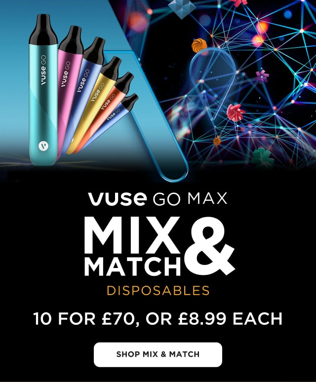 Ten Motives: Introducing Vuse GO Max Zero Nicotine Disposable Vapes ...