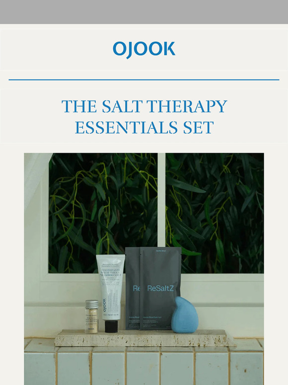 OJOOK: What's Inside — Salt Therapy From OJOOK x ReSaltZ | Milled