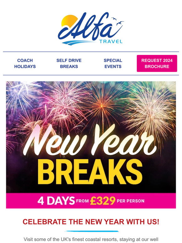 Alfa Travel: Bring in the New Year with us! 🎄 | Milled