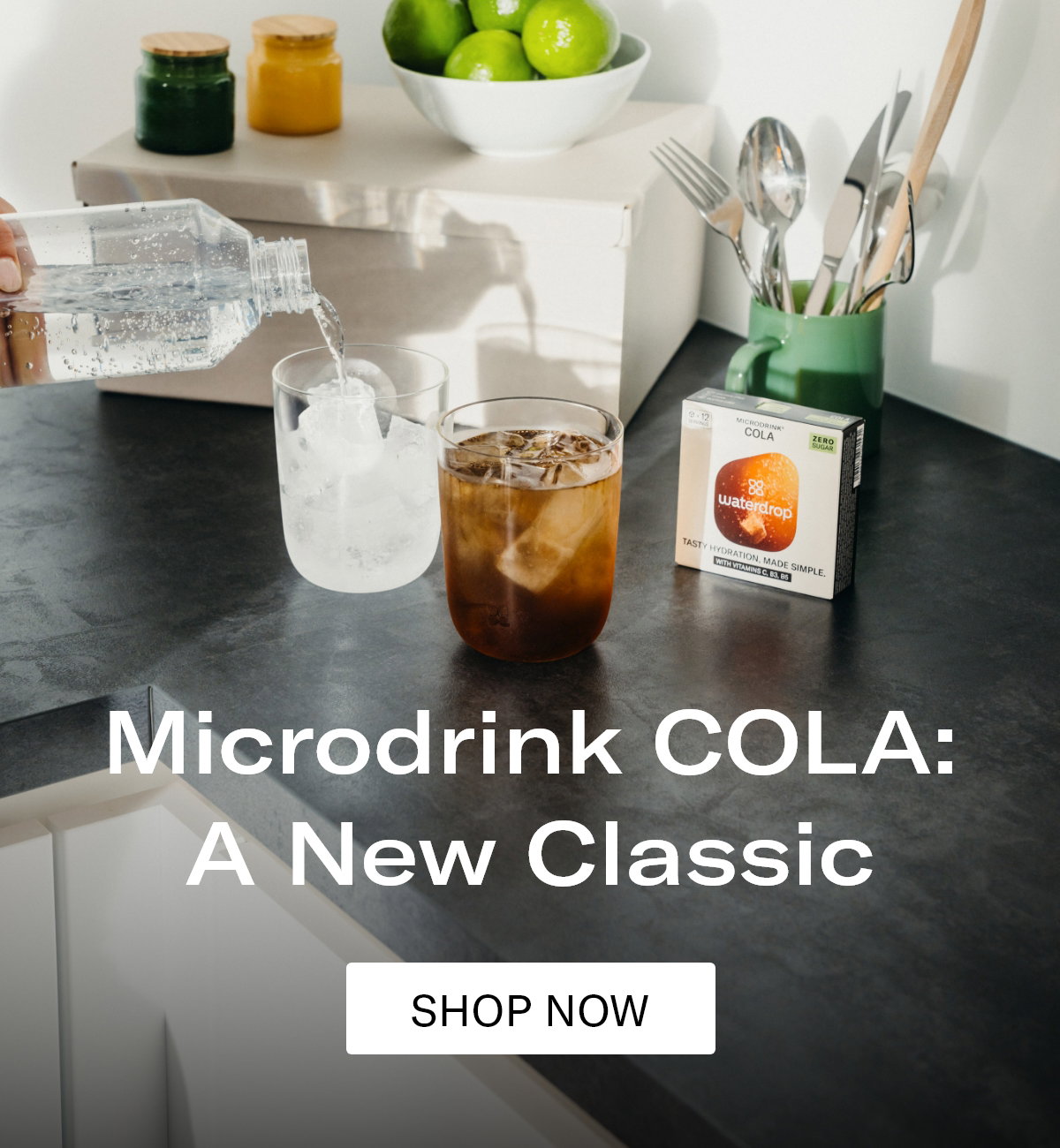 Waterdrop: Introducing: Microdrink COLA | Milled