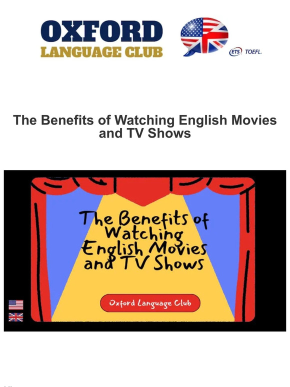 Oxford Language Club: The Benefits of Watching English Movies and TV ...