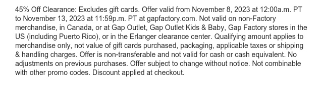 Gap Factory: New fall styles just dropped 🍁 (plus, take 40% off ...