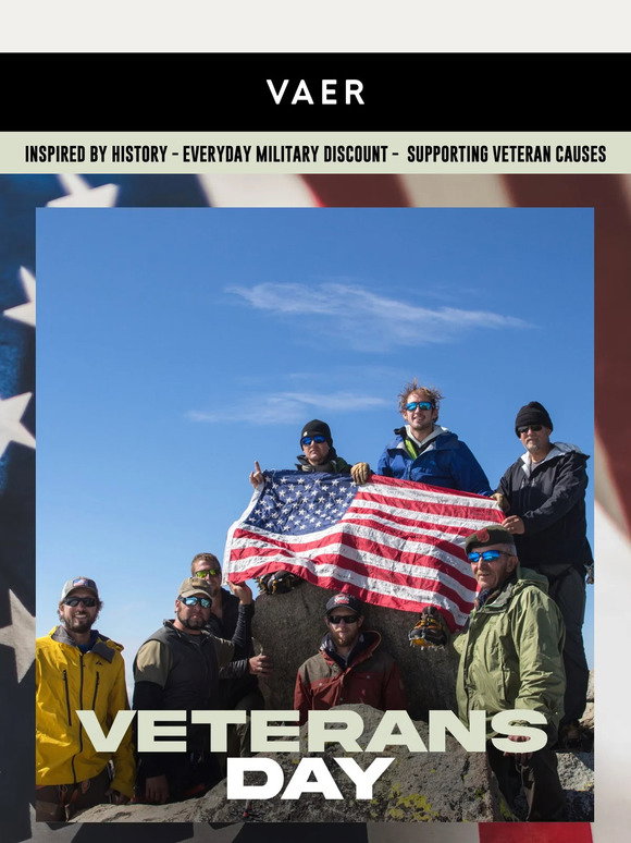 Vaer Watches: Thank You to Our Veterans and Service Members | Milled