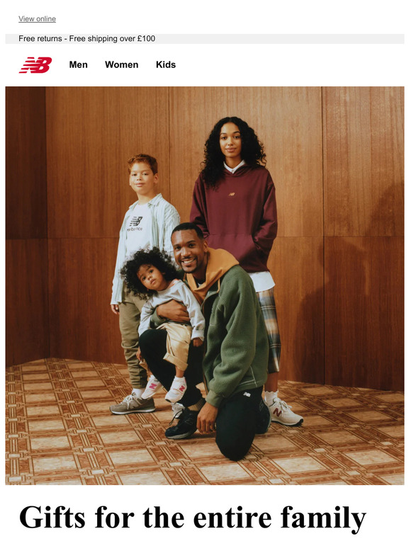 New Balance: Holiday gift ideas for the family | Milled