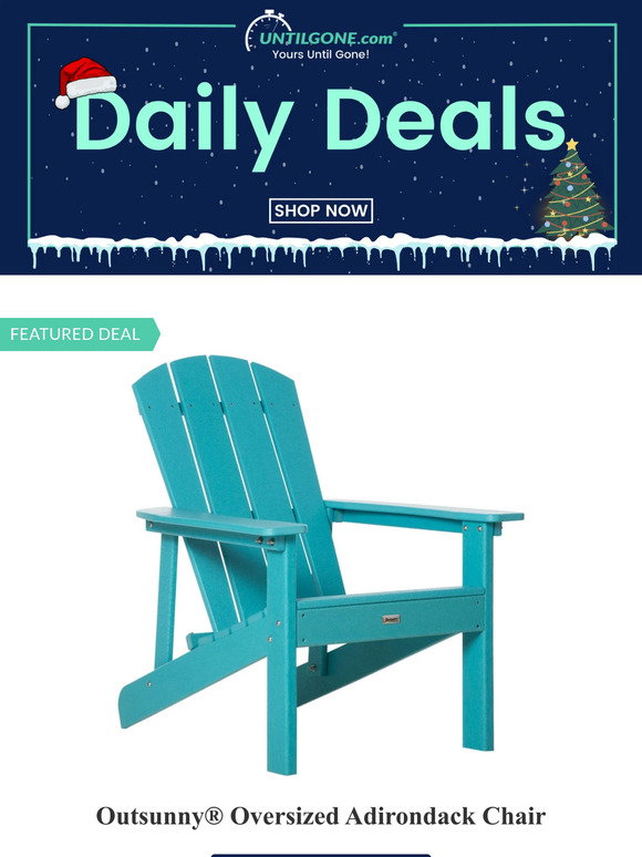 Yugster: Outsunny® Oversized Adirondack Chair | Apple iPad 6 | Year ...