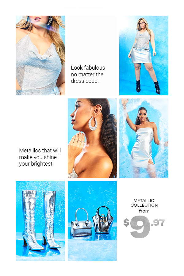 Rainbow Shops: METALLIC COLLECTION from $9.97. Outshine the rest | Milled