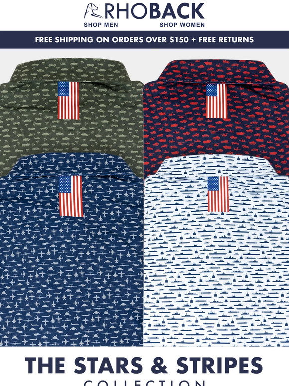 Rhoback: Just In: The Stars & Stripes Collection | Milled