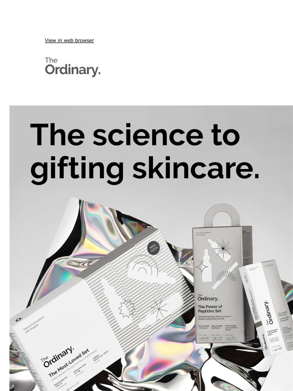 The Ordinary: Explore The Ordinary Gift Guide. | Milled