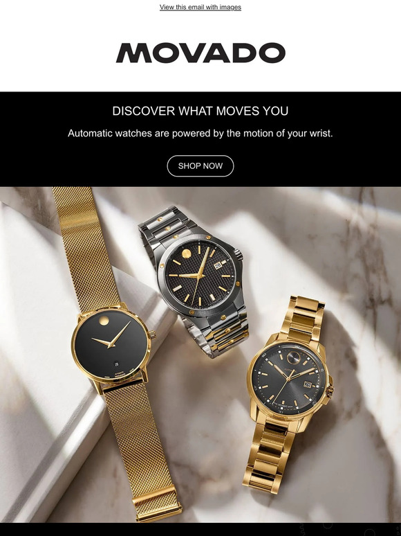 Movado: Built by us. Powered by you. | Milled