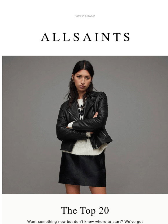 AllSaints: Top 20 most loved styles | Milled