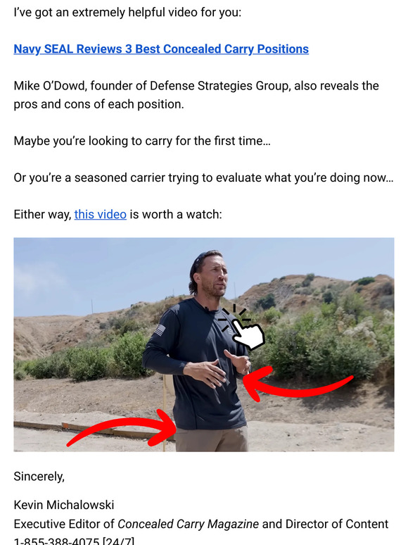 Kloos: Pros & Cons: Top 3 Concealed Carry Positions Explained | Milled