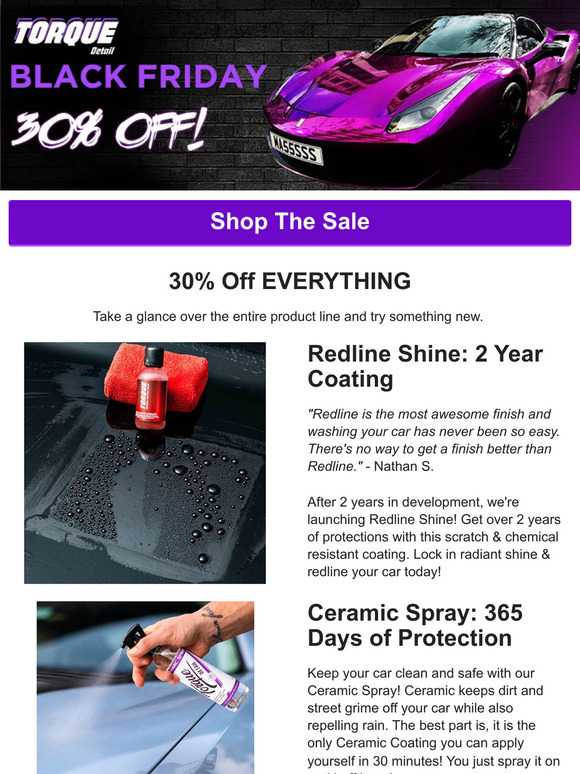 Torque Detail: 30% OFF SALE: Ceramic Coatings, Graphene & Detailing ...