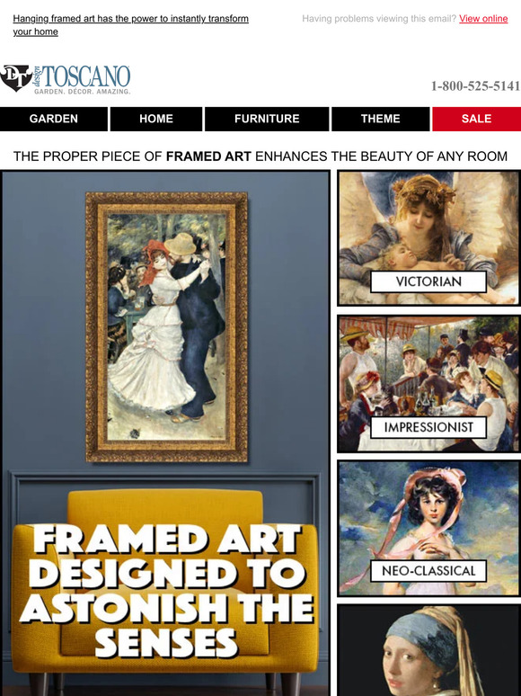 Design Toscano: 🎨 Spice up your home’s style with Canvas Wall Art from ...