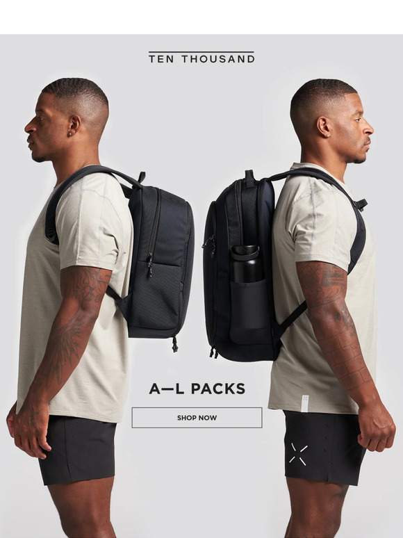 Ten Thousand: EDC Essential: A—L Packs | Milled