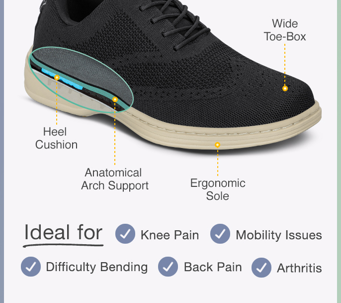 OrthoFeet: NEW! Stretch styles with a polished look | Milled