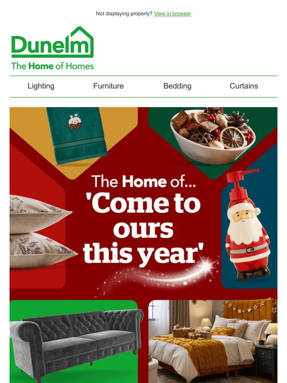 Dunelm: Make their visit magical | Milled