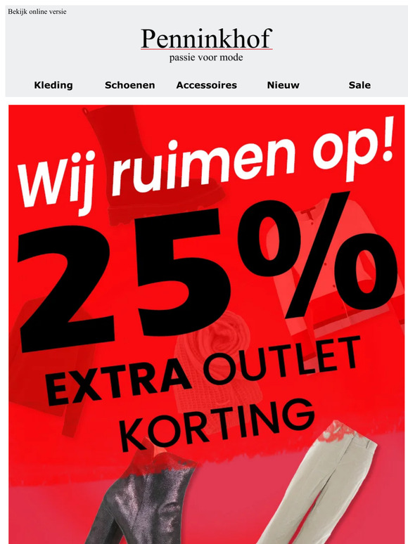 Penninkhofmode NL-BE: ⚡25% EXTRA OUTLET KORTING! | Milled
