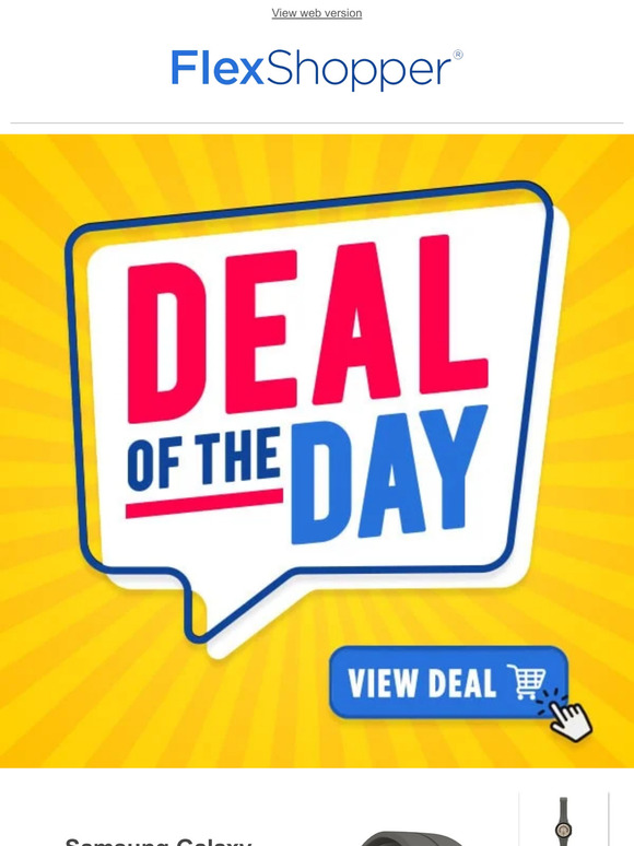 FlexShopper: Time’s flying: don’t miss this Deal ⌚ | Milled