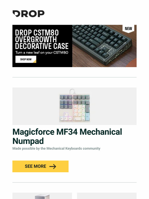 Drop: Magicforce MF34 Mechanical Numpad, HECO Aurora 1000 Floorstanding ...