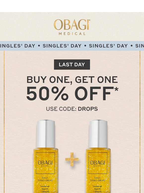 Obagi: Singles Day Special Offer Inside - Last Day | Milled