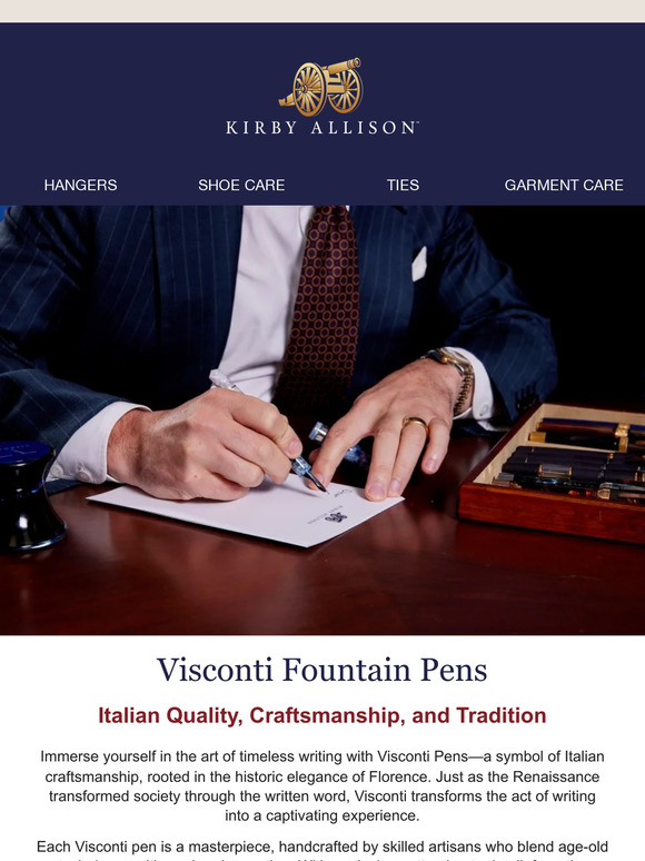 Kirby Allison: Visconti Pens: The Perfect Union Between Beauty and ...