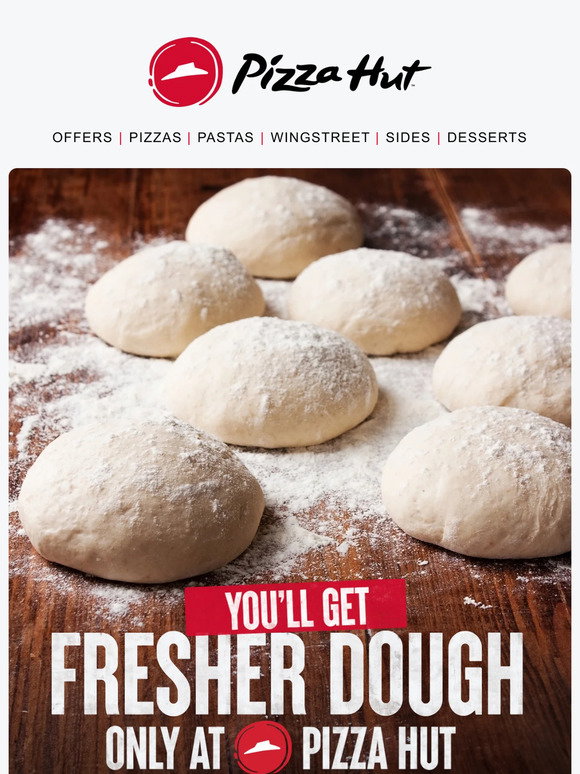 Pizza Hut: Dough let Mondays get to you. Get Fresh Hot Pizza from Pizza ...