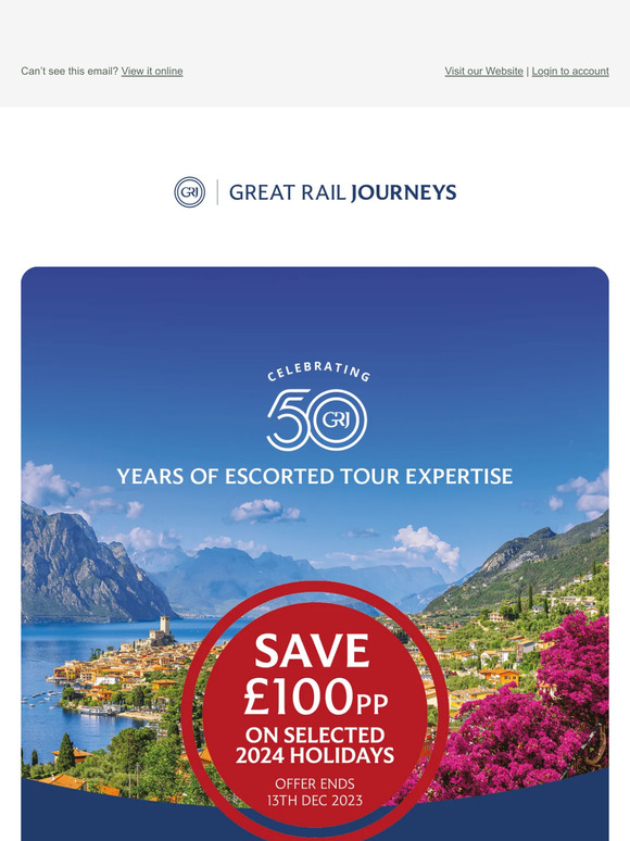 Great Rail Journeys: Your ticket to extraordinary escapes | Milled