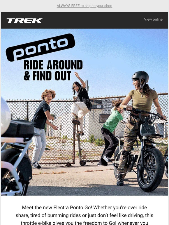 Trek Bicycle: Electra goes THROTTLE | Milled