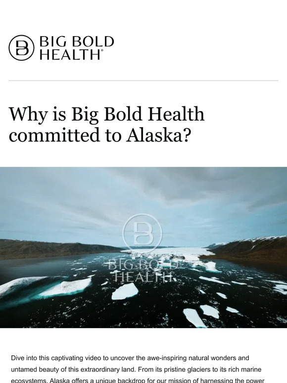 Big Bold Health: Alaska: A view you haven't see before 🗻👷‍♂️🌊 | Milled