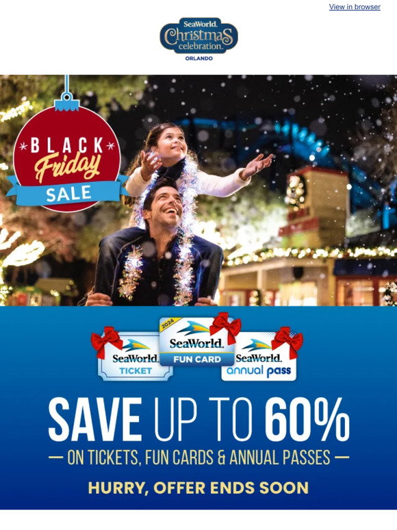 SeaWorld: Save Now With Our Biggest Sale of the Year! | Milled