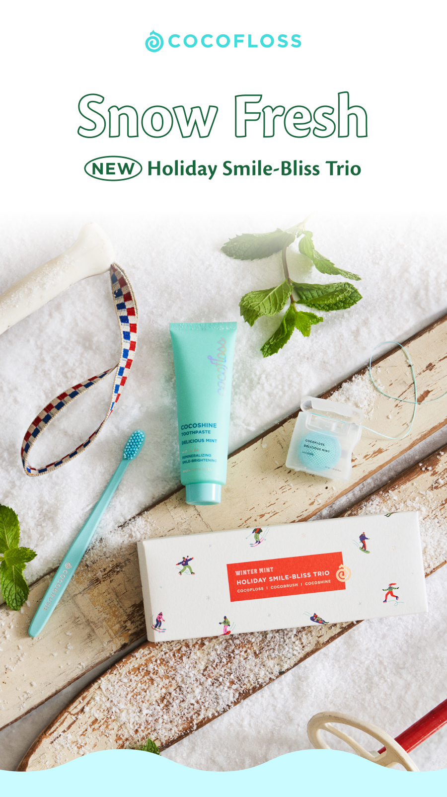 Cocofloss: Introducing the Holiday Smile-Bliss Trio | Milled