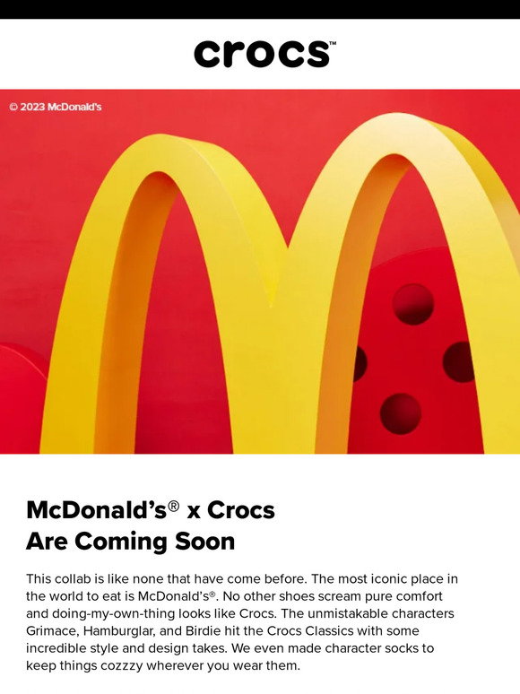 Crocs: The McDonald's® x Crocs Collection | Milled