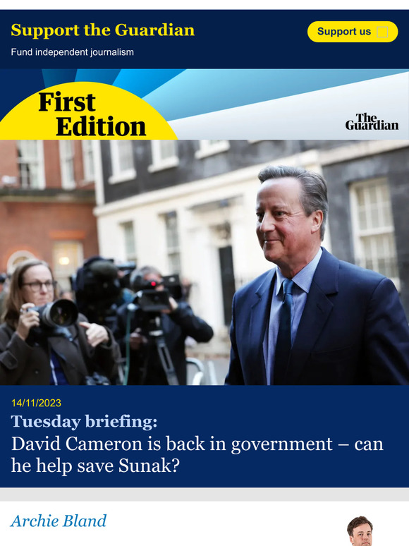 The Guardian: The ghost of Tories past | First Edition from the ...