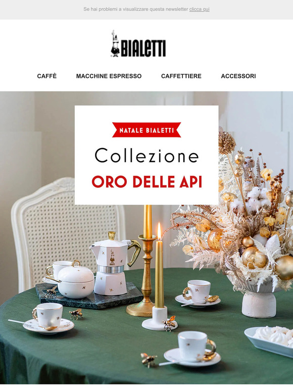 Bialetti: Nuova collezione Oro delle Api | Milled