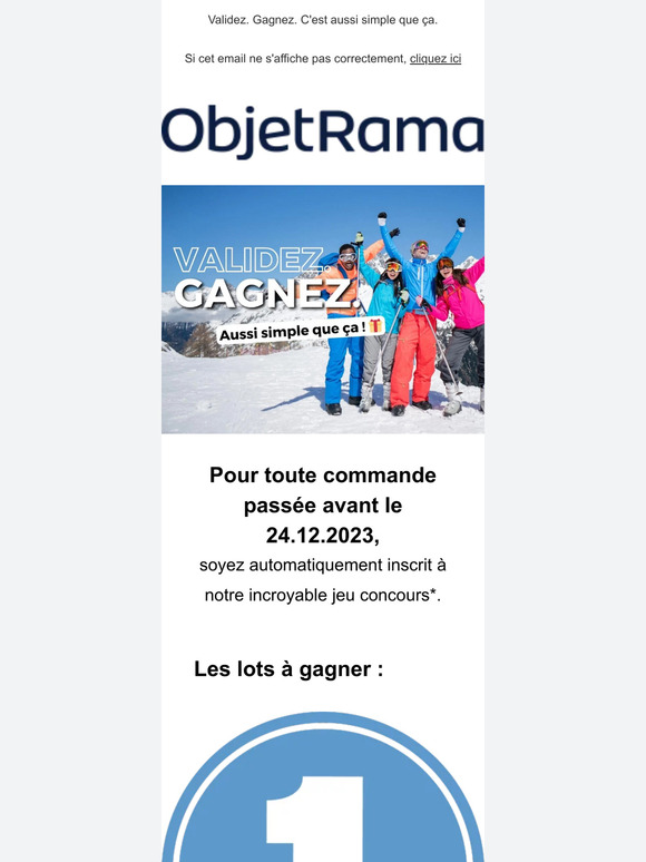 Objetrama: Une commande = un séminaire de 4 000€ ? 🎁 | Milled
