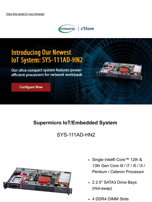 Supermicro: ⏰ Introducing Our Newest IoT System | Milled