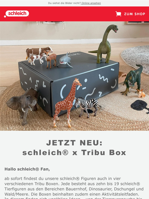 Schleich DE: schleich® x Tribu Box - jetzt neue Boxen entdecken! | Milled