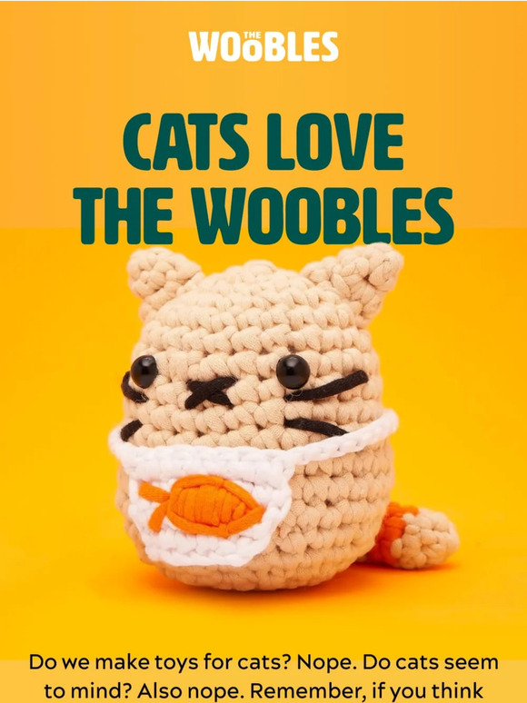 Woobles: Fact: Cats love The Woobles | Milled